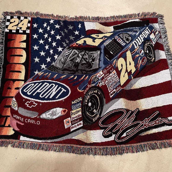 Bedding | Vintage Nascar Blanket | Poshmark